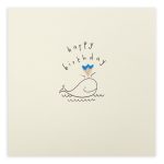 Birthday Whale | Pencil Shavings Cards